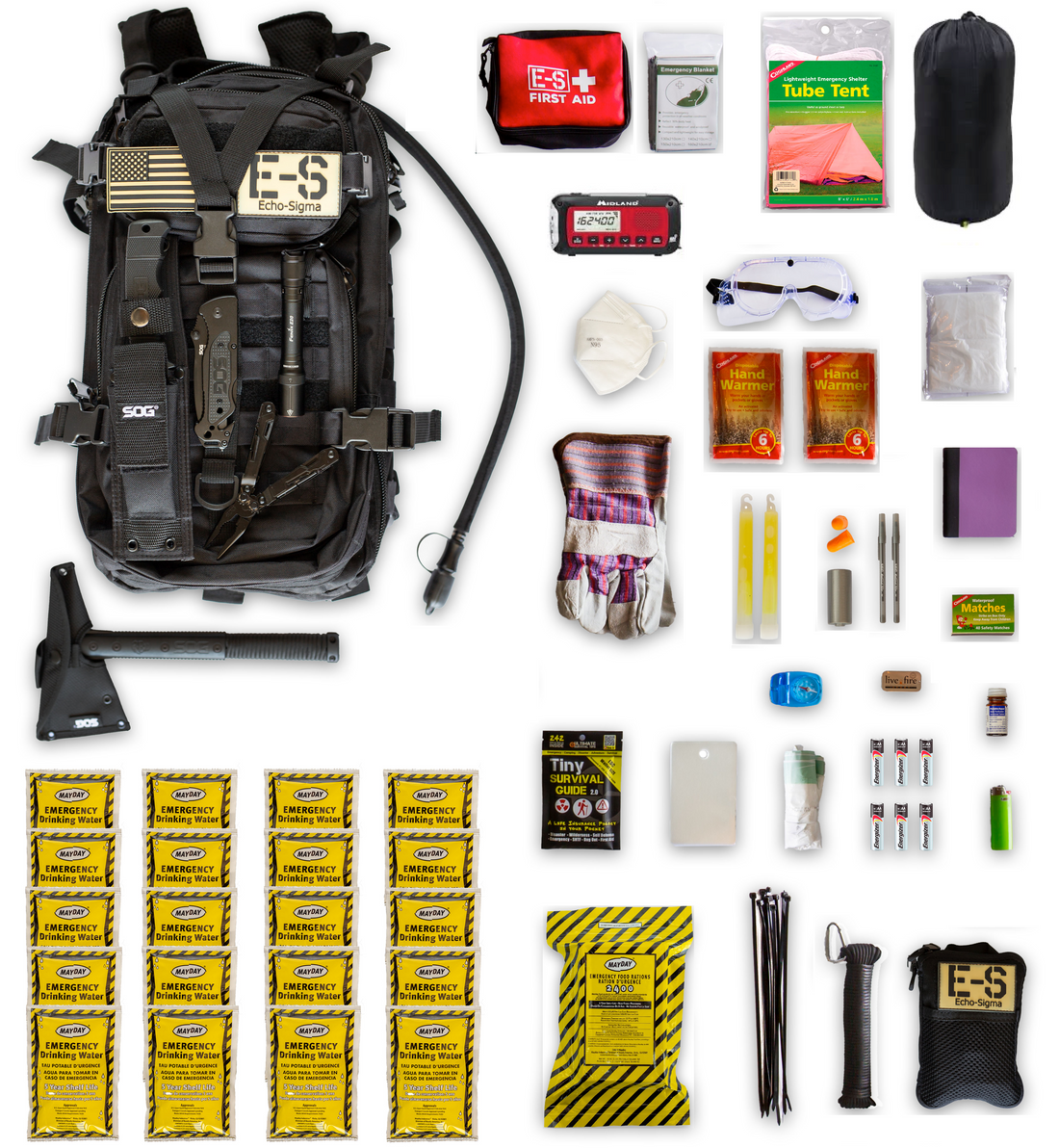 SOG Backpack | Ready-to-Use Kits | Shop Echo-Sigma